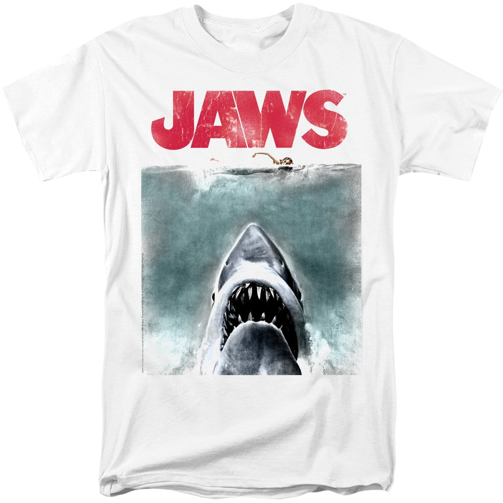 Jaws - Mens Vintage Poster T-Shirt – Dress Code