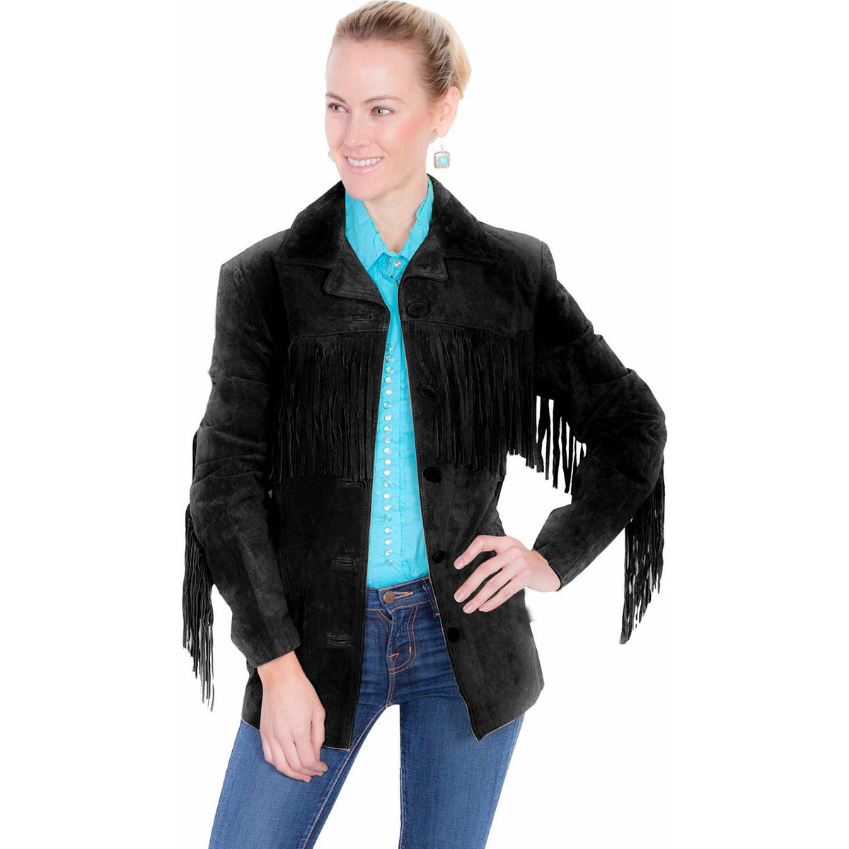 Scully - Womens Fringe Jacket – Dress Code