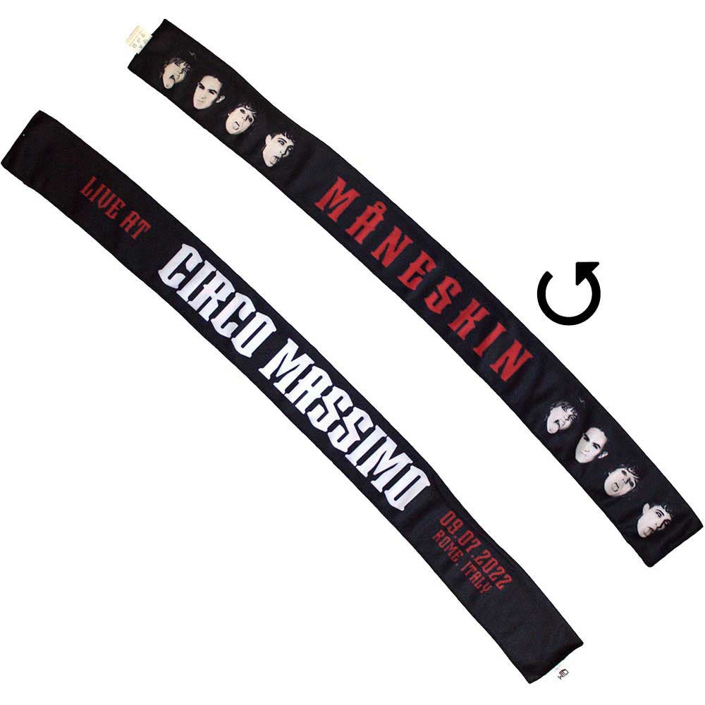 Maneskin - Unisex Live At Circo Massimo 2022 (Back Print & Ex-Tour) He ...