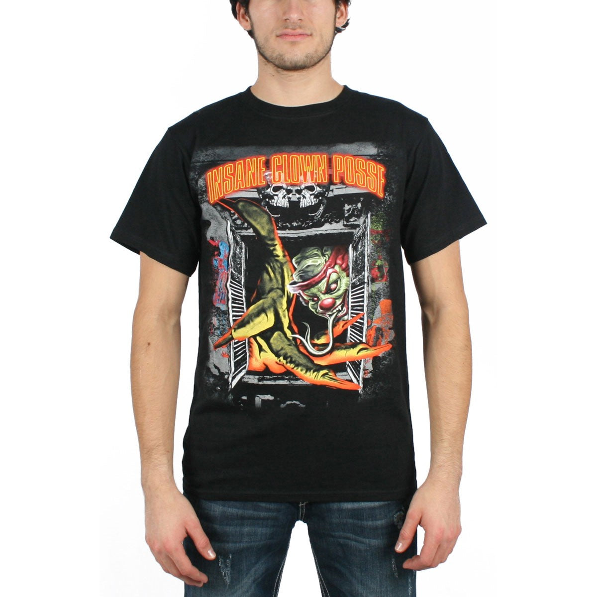 Insane Clown Posse - Mens Icon Window T-Shirt in Black – Dress Code