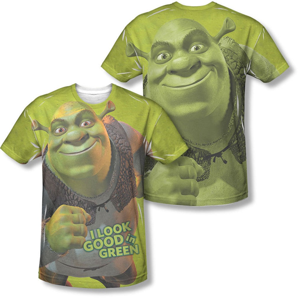 Shrek - Mens Trio (Front/Back Print) T-Shirt – Dress Code
