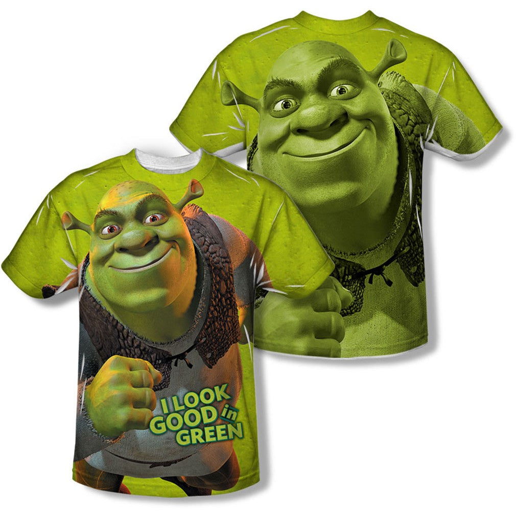 Shrek - Mens Trio (Front/Back Print) T-Shirt – Dress Code