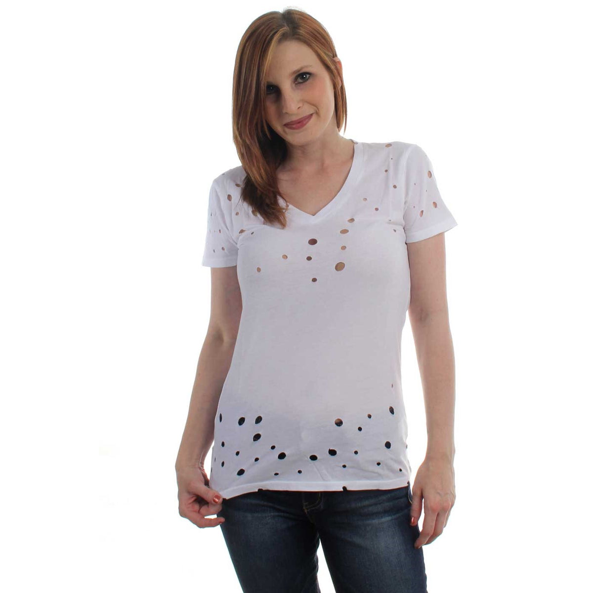 Tripp NYC - Mens Holey V-Neck Shirt – Dress Code