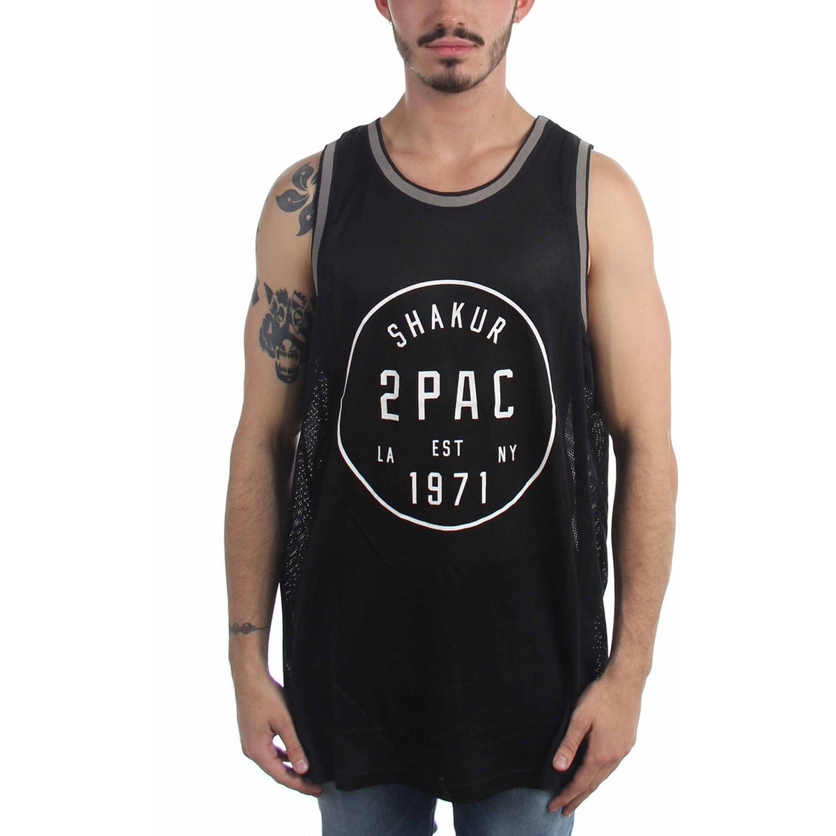 Tupac - Mens Old School Basketball Basketball Jersey – Dress Code